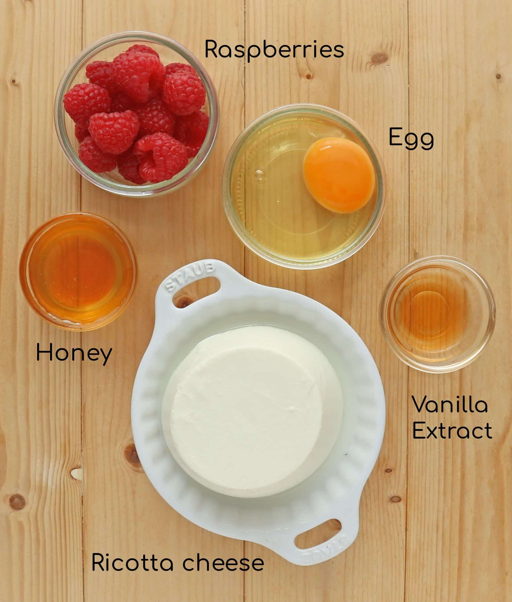 Baked Ricotta Raspberry Puddings – Nutritious Deliciousness