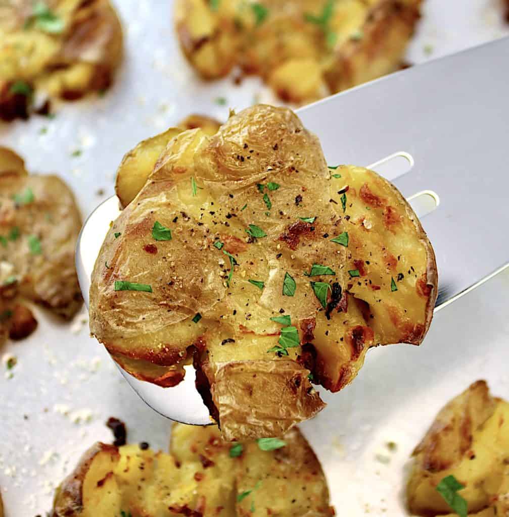 Crispy Smashed Potatoes – Nutritious Deliciousness