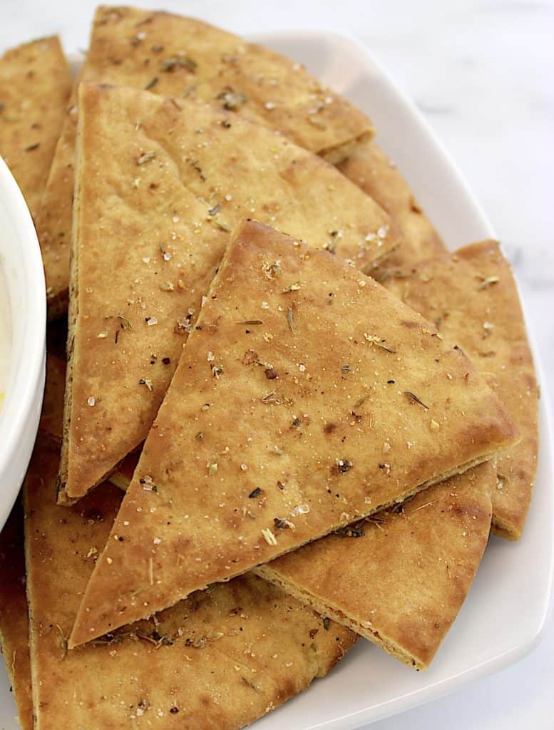 Homemade Pita Chips – Nutritious Deliciousness
