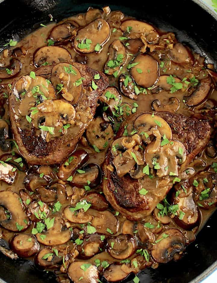 Filet Mignon with Mushroom Sauce – Nutritious Deliciousness