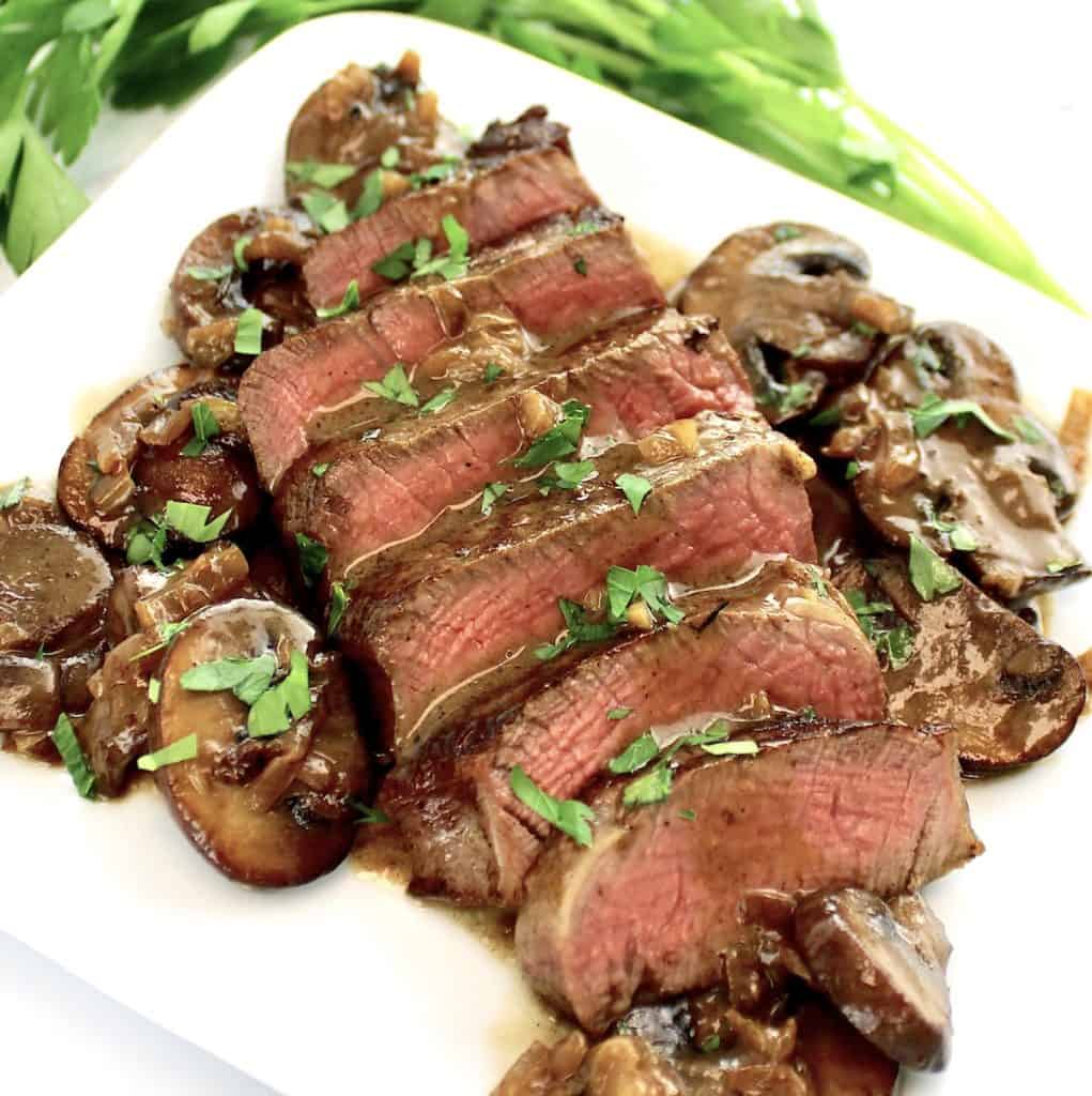 Filet Mignon with Mushroom Sauce – Nutritious Deliciousness
