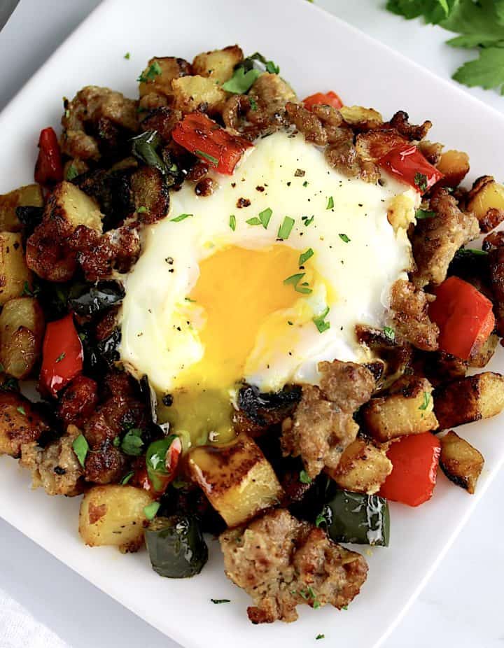 Italian Sausage and Peppers Hash – Nutritious Deliciousness