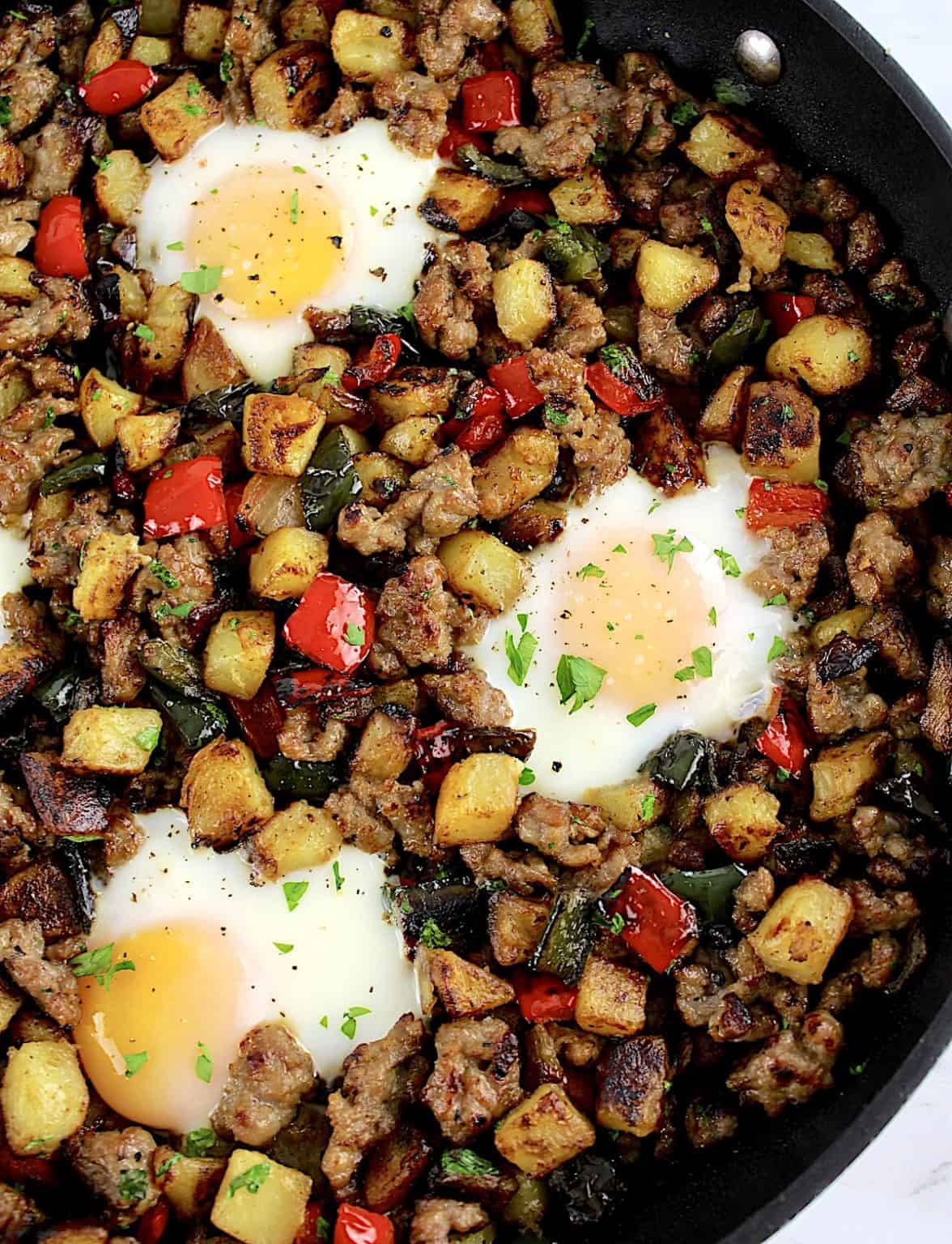 Italian Sausage and Peppers Hash – Nutritious Deliciousness