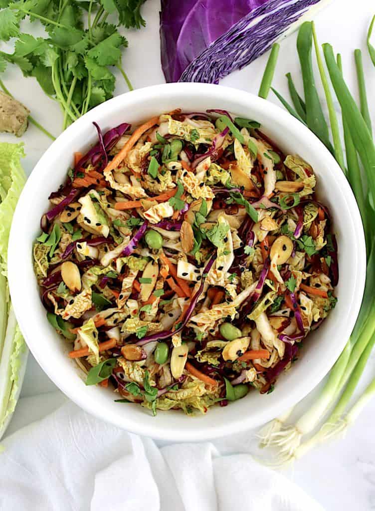 Asian Cabbage Slaw – Nutritious Deliciousness