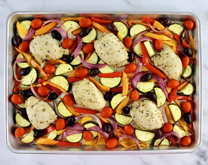 Greek Sheet Pan Chicken – Nutritious Deliciousness