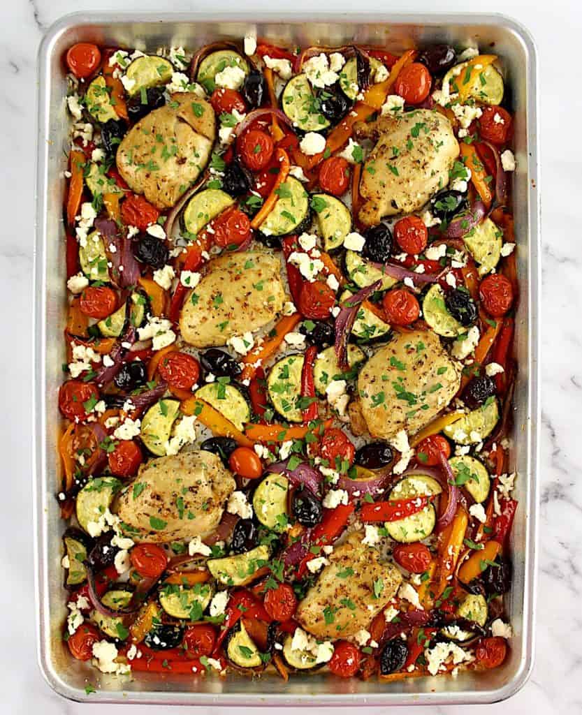 Greek Sheet Pan Chicken – Nutritious Deliciousness