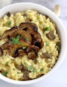 Mushroom Risotto – Nutritious Deliciousness