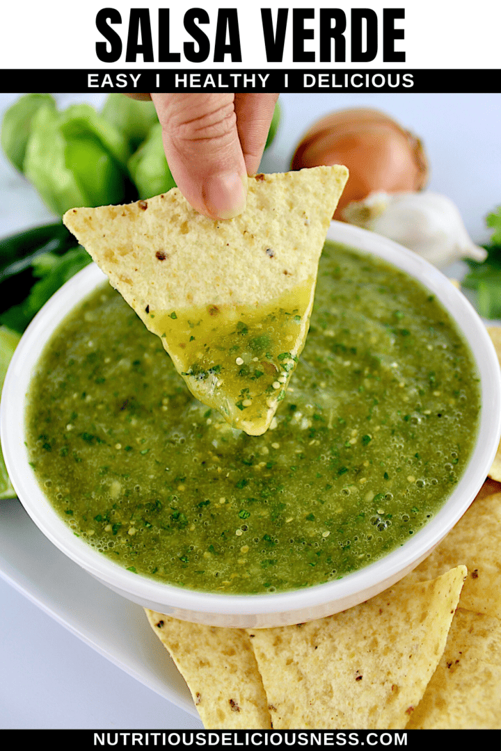Salsa Verde – Nutritious Deliciousness