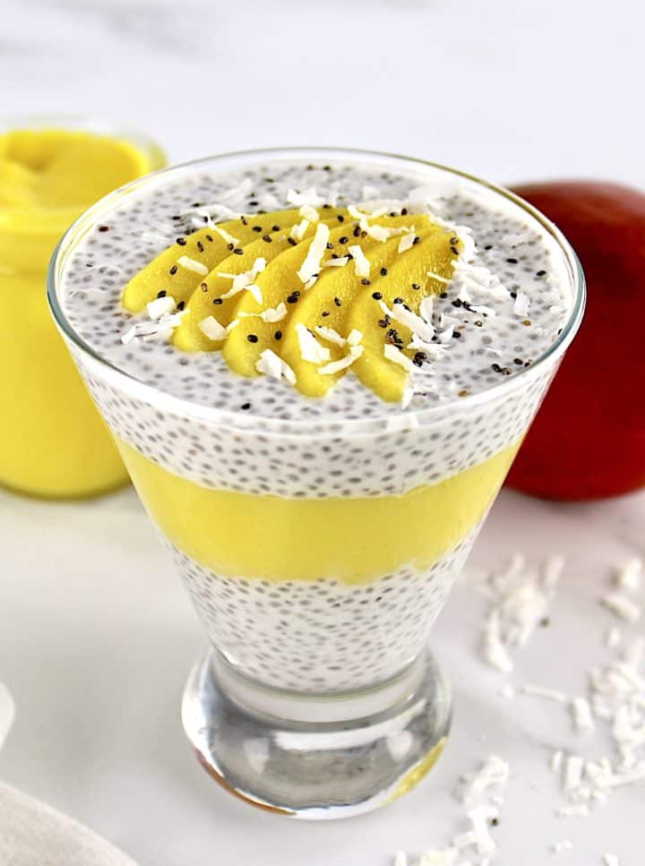 Mango Coconut Chia Pudding – Nutritious Deliciousness