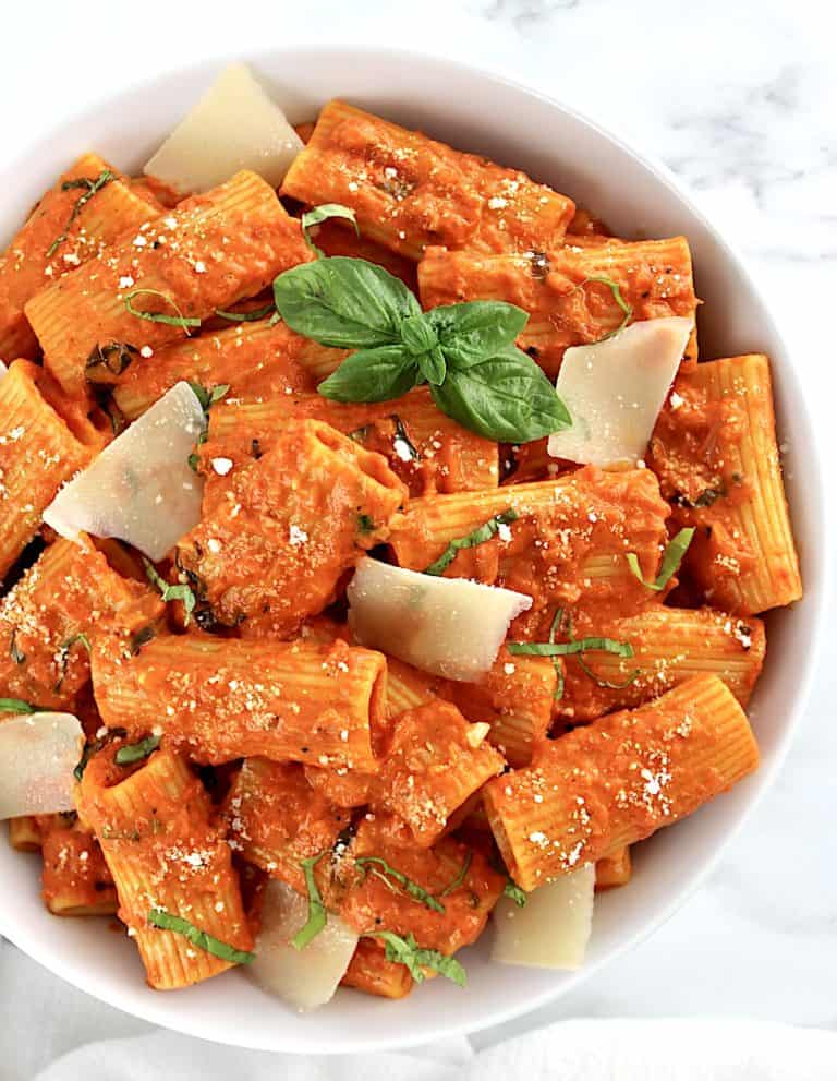 Roasted Pepper Pasta – Nutritious Deliciousness