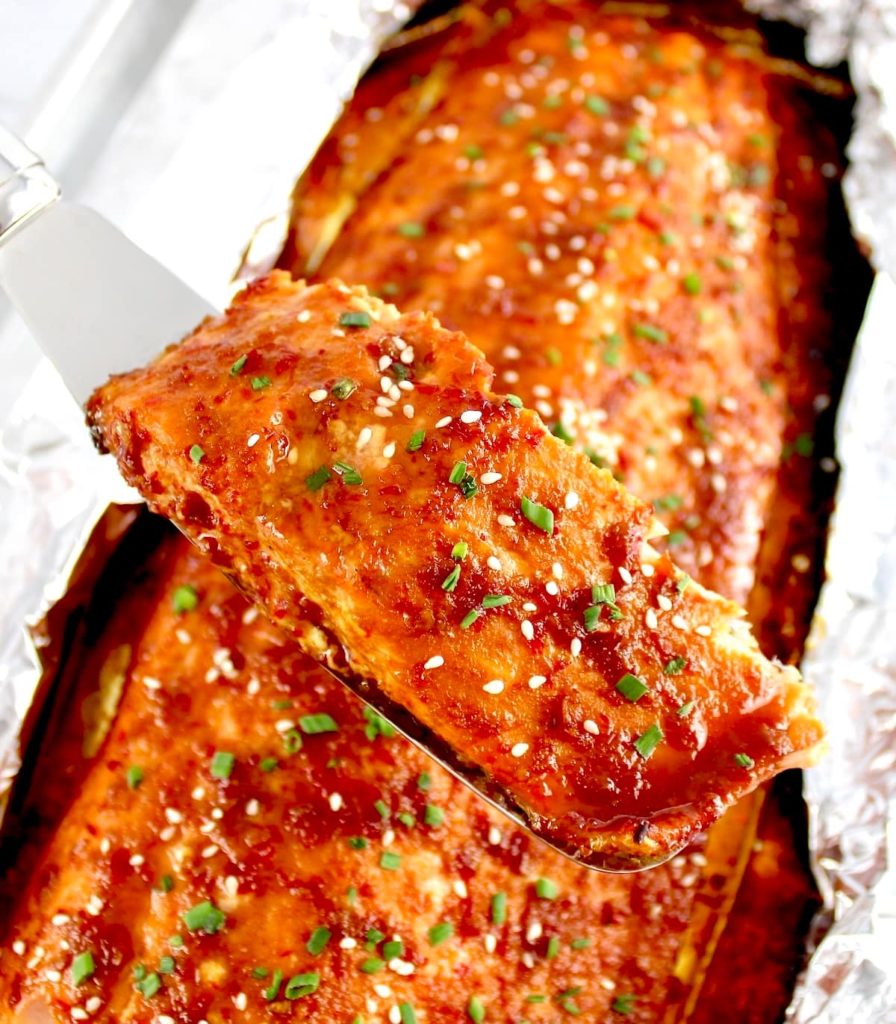 Baked Asian Salmon in Foil – Nutritious Deliciousness