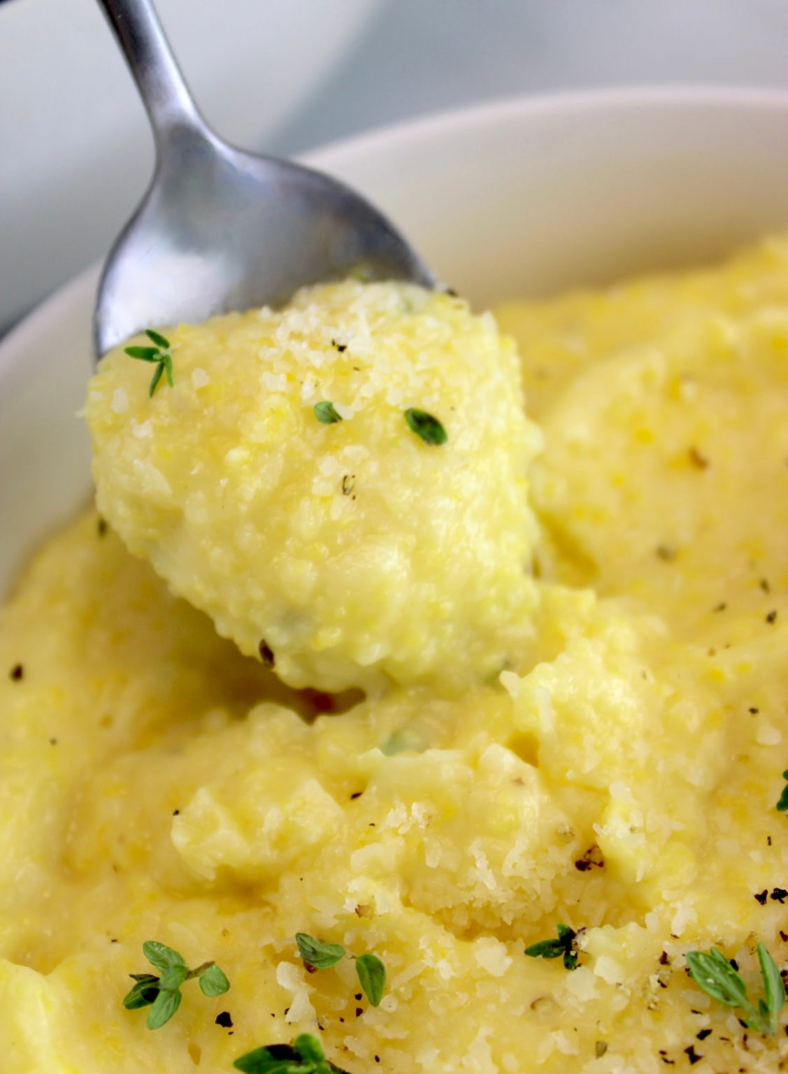 Creamy Parmesan Polenta – Nutritious Deliciousness