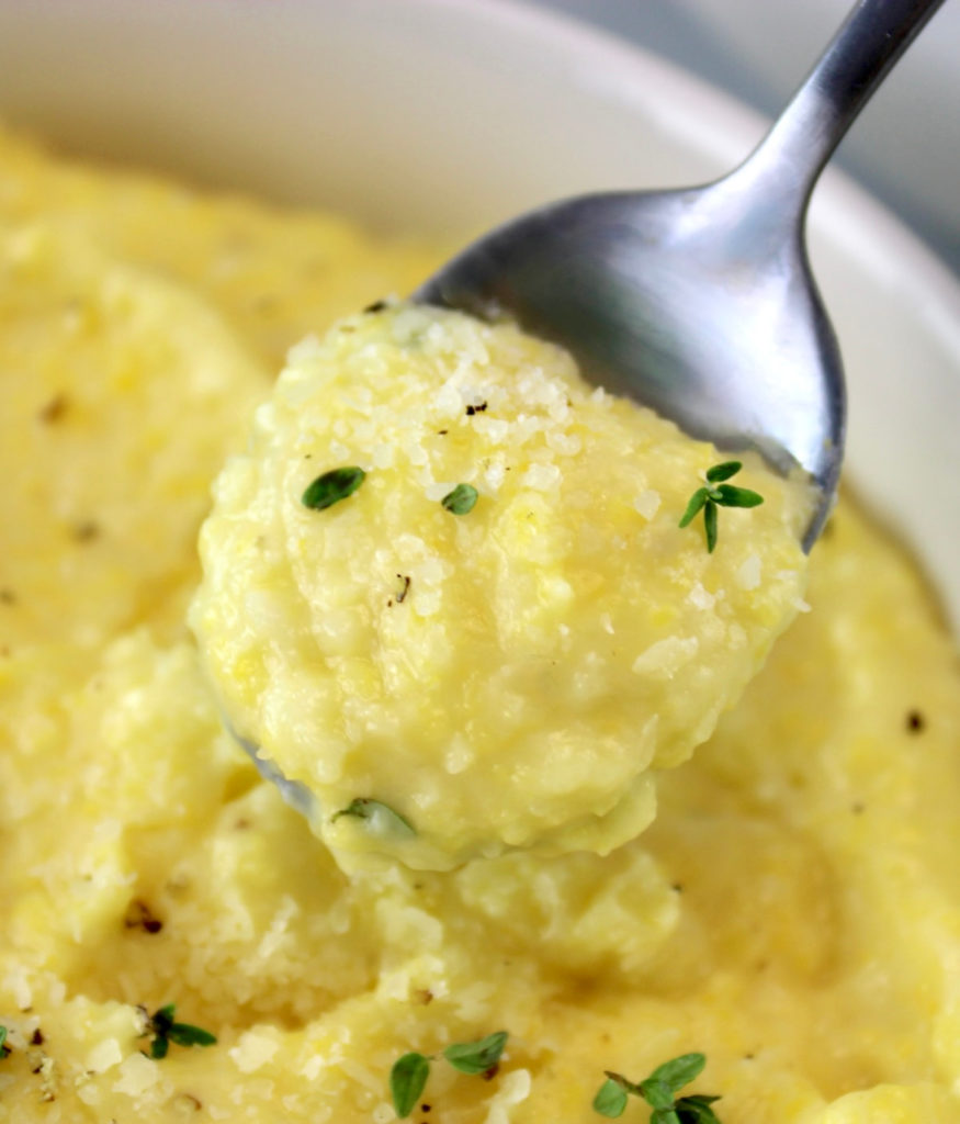 Creamy Parmesan Polenta – Nutritious Deliciousness