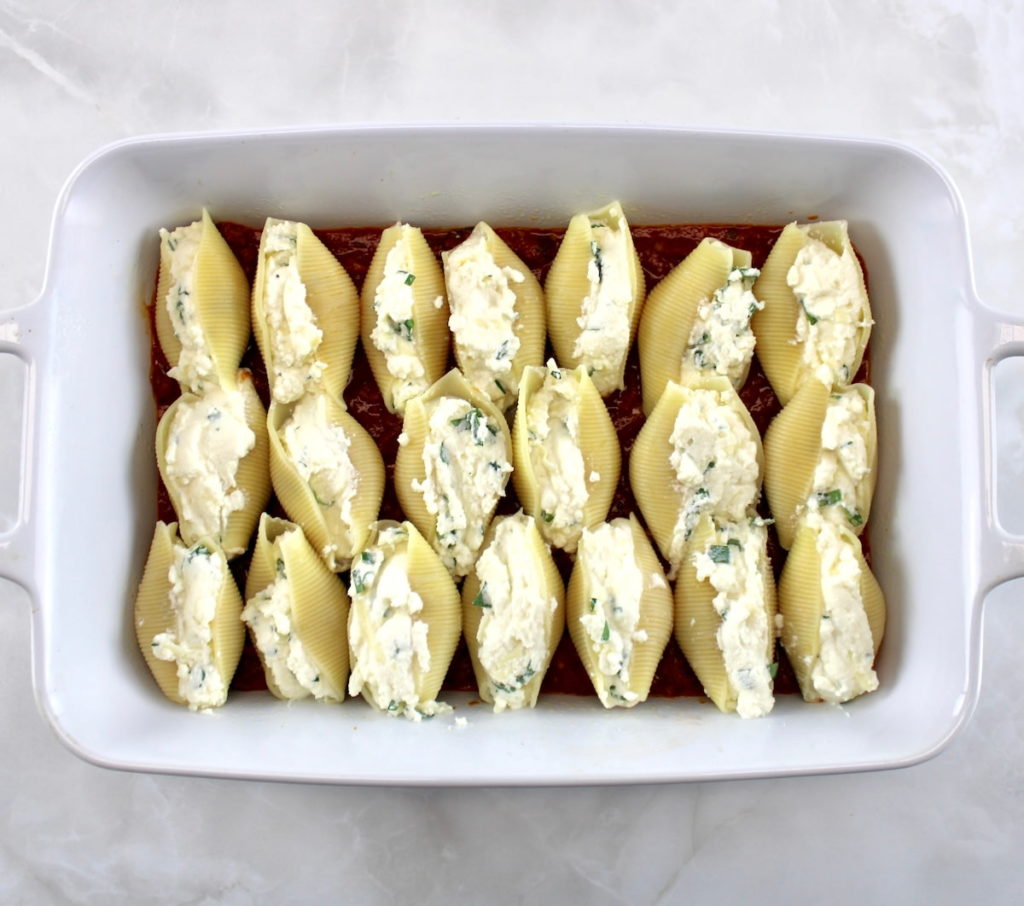 Stuffed Shells with Meat Sauce – Nutritious Deliciousness