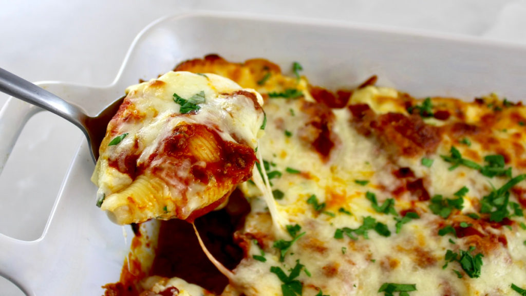 Stuffed Shells with Meat Sauce – Nutritious Deliciousness