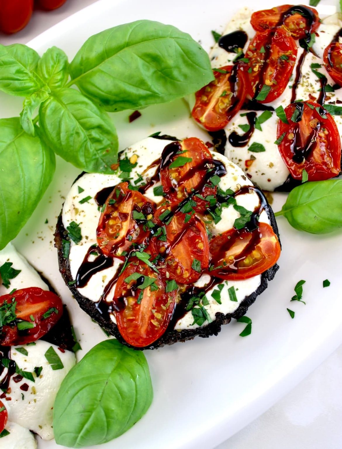 Caprese Stuffed Portobellos – Nutritious Deliciousness
